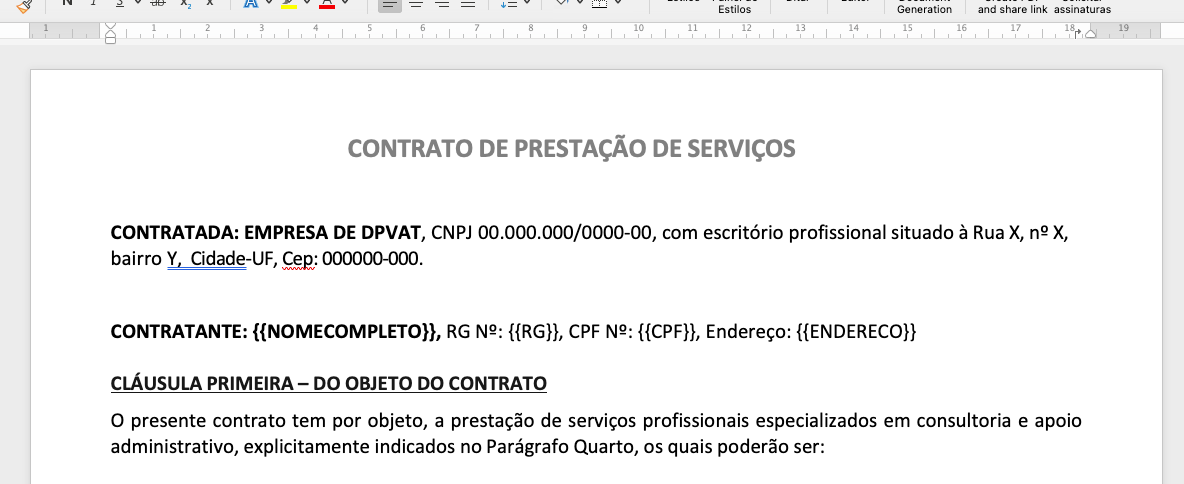 Como Criar Modelos de Documentos – ABN Tecnologia